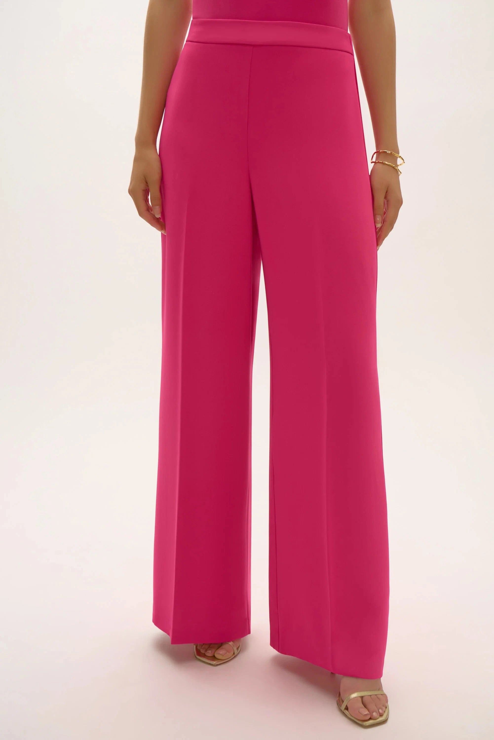 Joseph Ribkoff Signature | Crepe Wide Leg Pull-On Pants - 252710 – 30 ...